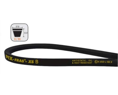 Pix B92 Fire Resistant Anti Static (FRAS Rated) V Belt B Section | eBay ...