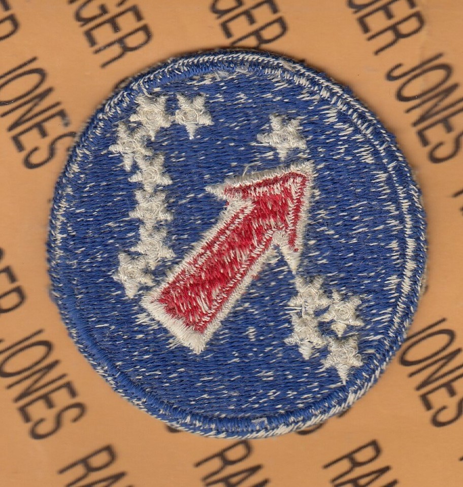 WWII US Army Pacific Command PACOM dress uniform cotton 2.75" patch c/e ...