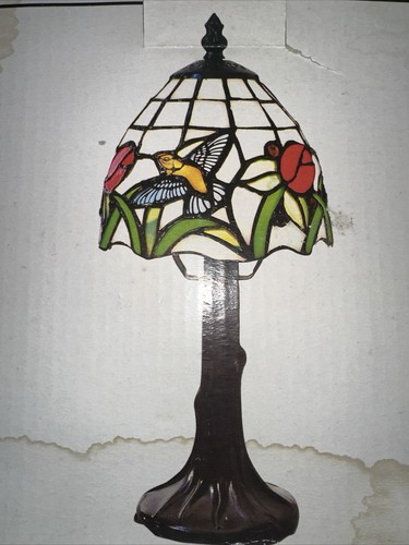 Thomas Pacconi Classics 12” Tiffany Style Stained Glass Desk Lamp ...