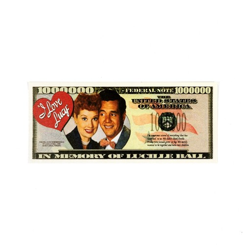 I Love Lucy fantasy paper money | eBay