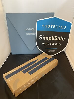Simplisafe Yard Sign w/ Stake | eBay