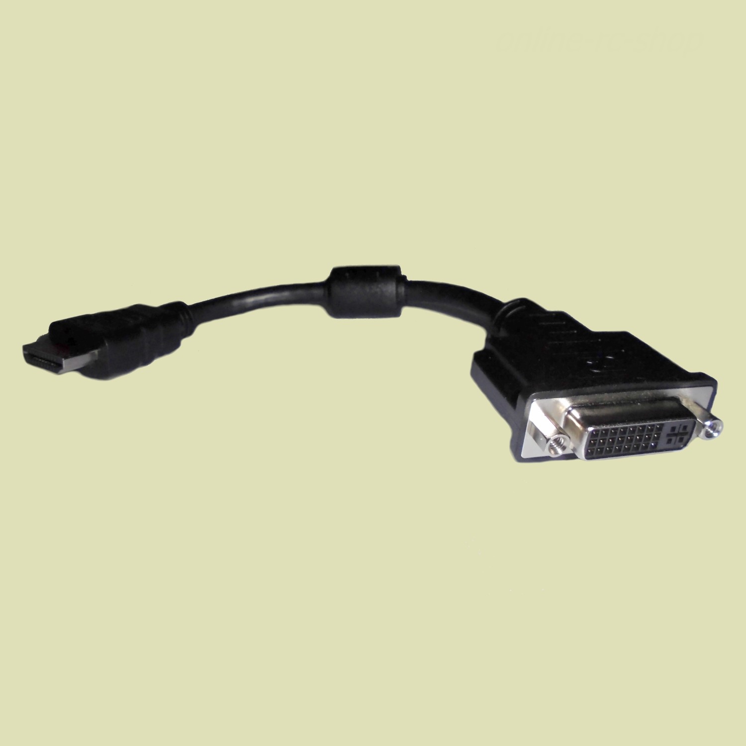 DeLOCK® Adapter HDMI Stecker auf DVI 24+5 Buchse 20cm 65327 Kabel ...