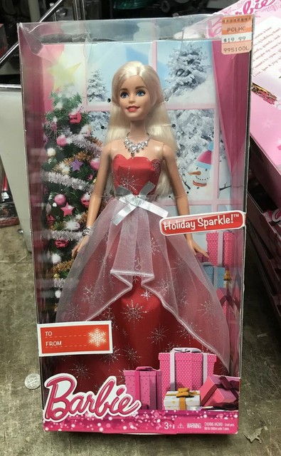 Barbie 2014 Holiday Sparkle Christmas Doll CLW91 for sale online | eBay