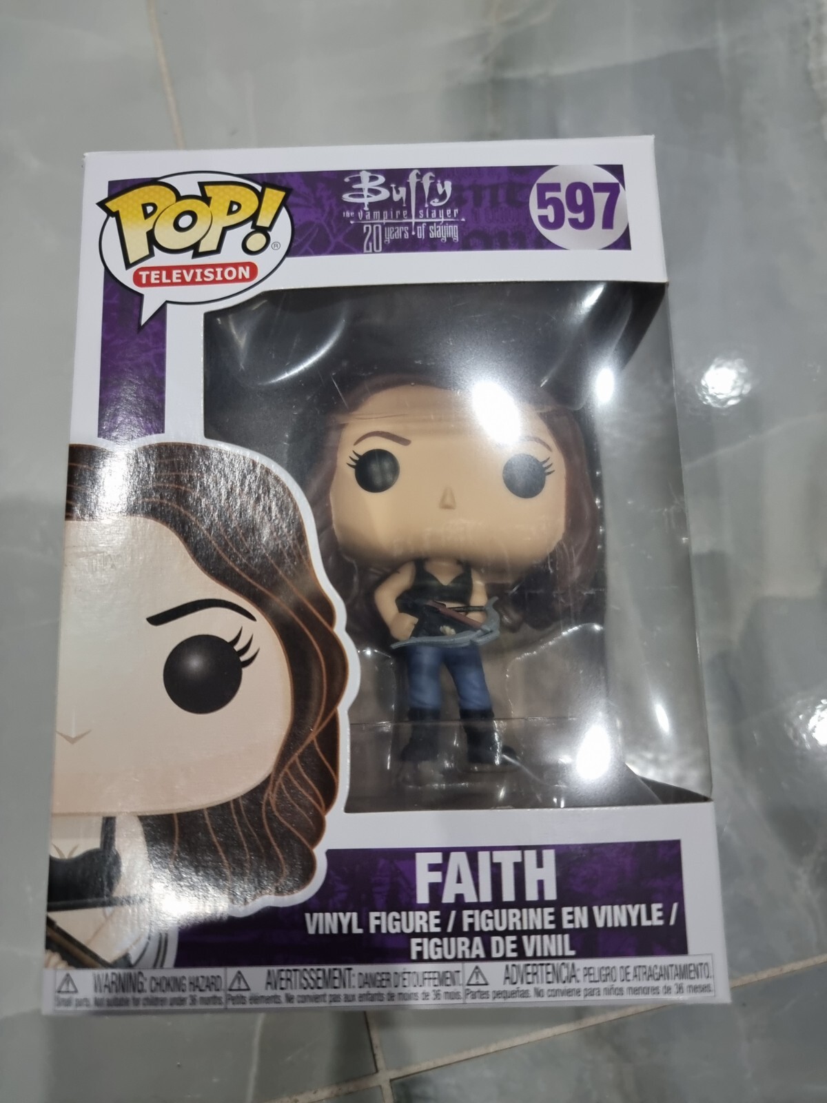 Funko Pop Vinyl Buffy The Vampire Slayer 20th Anniversary Faith Figure ...