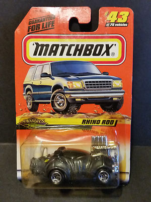 1998 Matchbox Animals Series 43/75 Rhino Rod | eBay