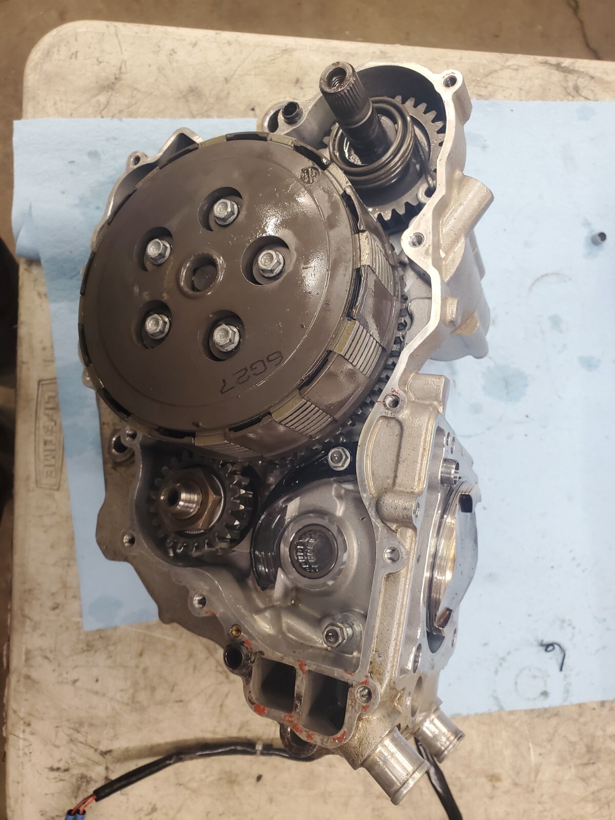 2007 07 KTM 250 SXF SX-F Bottom End Cranckshaft Engine Case Cases OEM ...