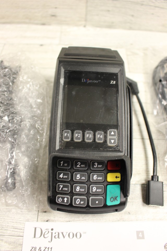 Dejavoo Credit Card Machine Z8 - Model VEGA3000 - Used | eBay