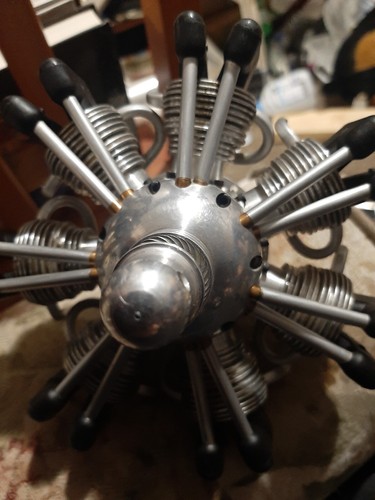 TECHNOPOWER II 7 CYLINDER RADIAL ENGINE EXCELLENT CONDITION GOOD ...