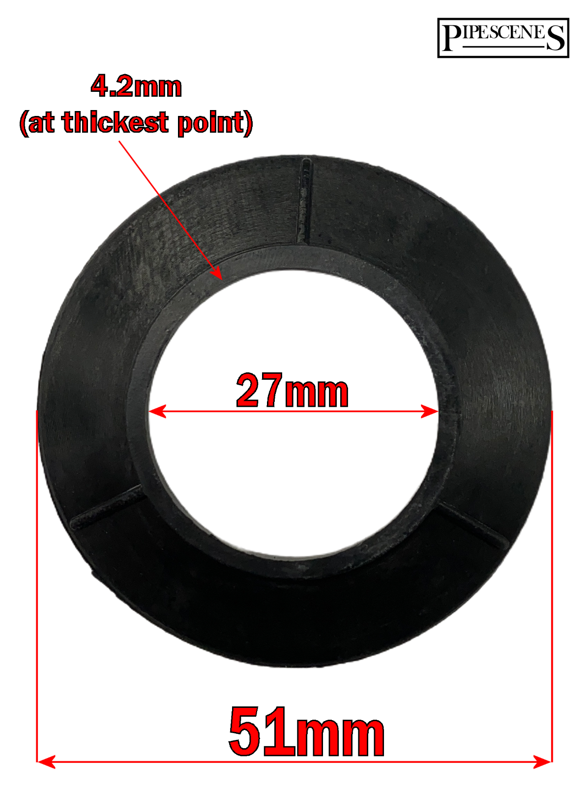 McALPINE Sink Bath Clicker Plug Waste WASHER ONLY Seal for Click Clack ...