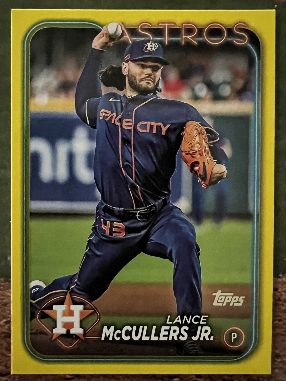 2024 Topps Series 2 Yellow Border Lance McCullers Jr. Houston Astros | eBay