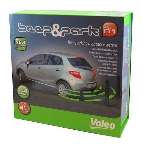GENUINE Valeo Beep & Park Car Reverse Parking Sensors Rear Reversing ...