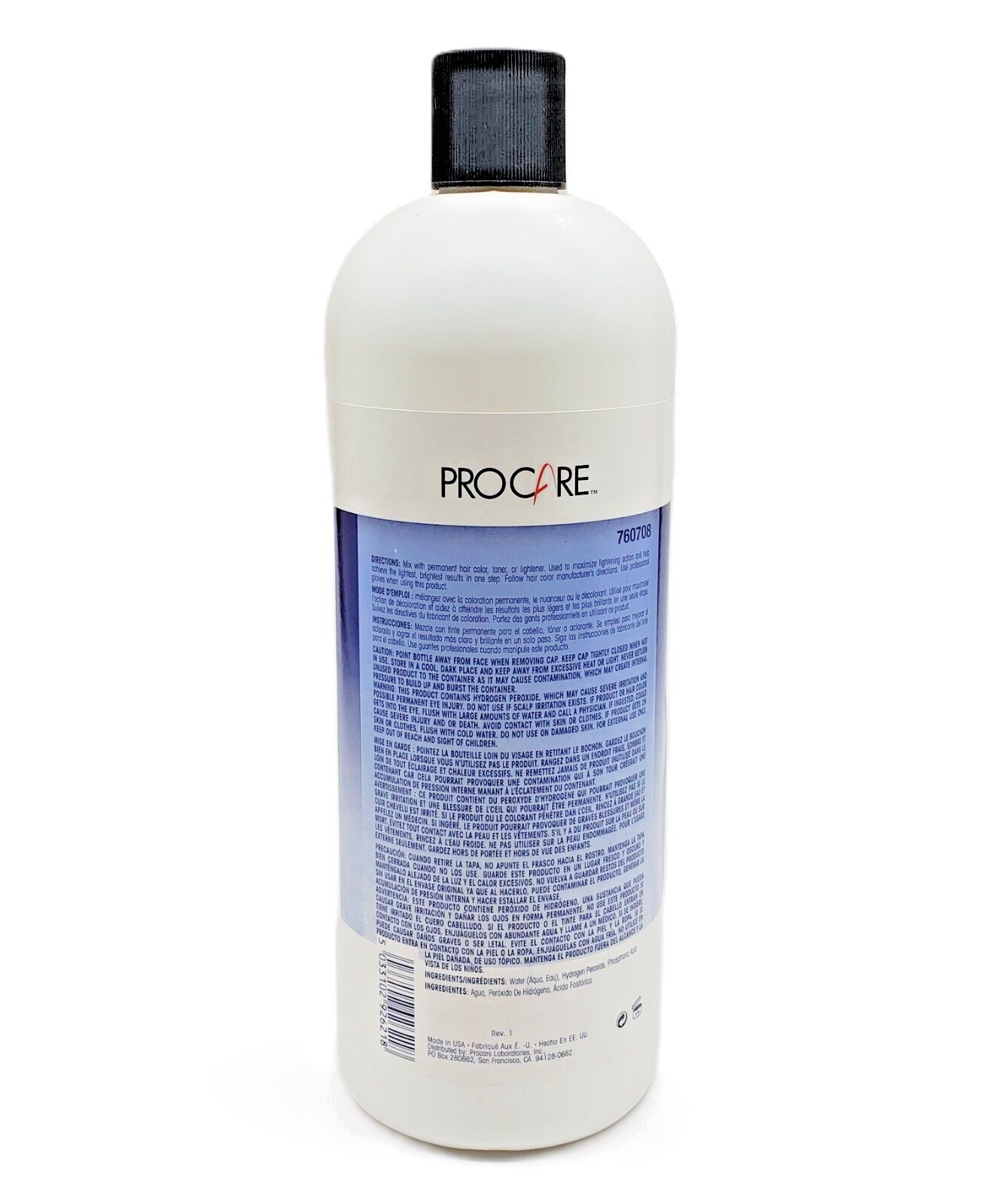 PROCARE Pro Care 20 Volume Regular Lift CLEAR Developer 32 Oz | eBay