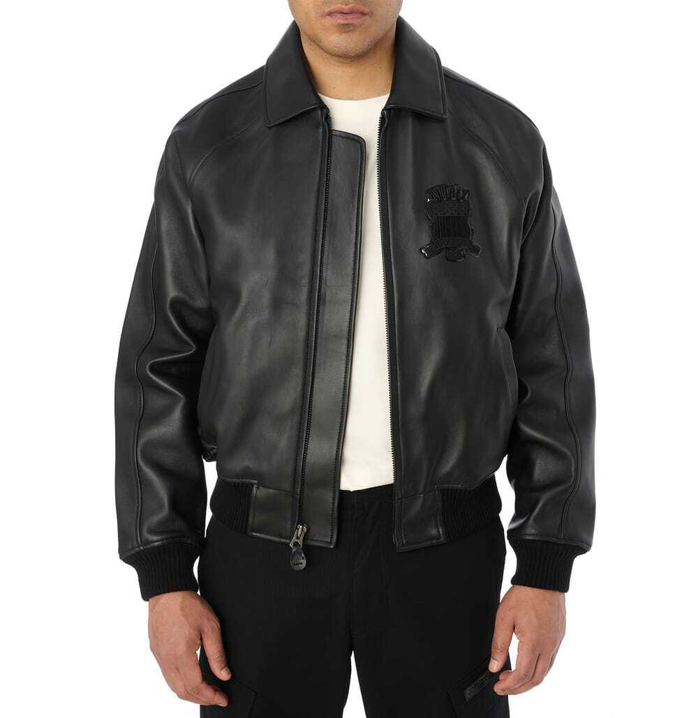 Avirex USA Icon jacket Leather Jacket | eBay Avirex USA Icon jacket Leather Jacket | eBay