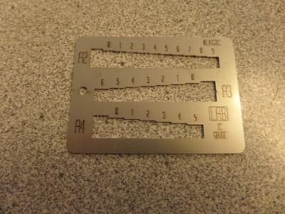 LAB LKGIC IC CORE KEY GAUGE/DECODER LOCK REKEYING TOOL | eBay