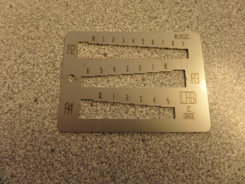 LAB LKGIC IC CORE KEY GAUGE/DECODER LOCK REKEYING TOOL 84015007773 | eBay
