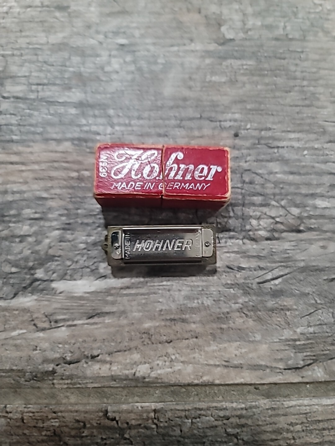 Hohner No. 39 Harmonica Miniature "Little Lady" with Red Case Made in ...