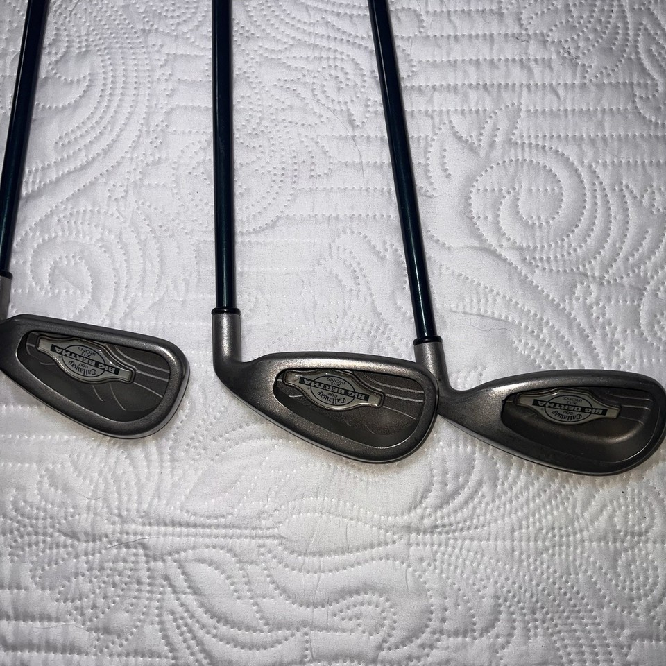 Callaway Big Bertha Ladies Gems Iron Set 4-8, PW Graphite Right Hand ...