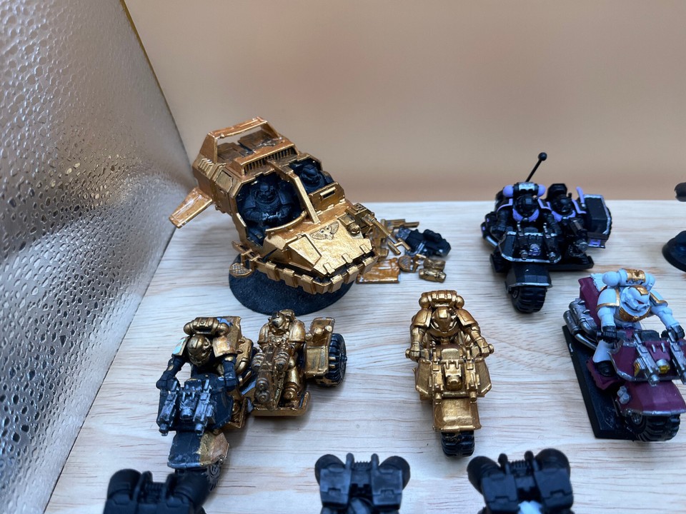 40K Space Marine Raven Guard Army Warhammer Games Workshop Landspeeder ...