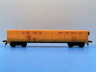 HO Scale “Union Pacific” 40' MOW Gondola UP X159 Maintenance of Way #7 ...