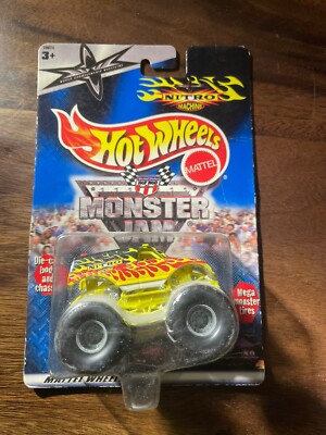 Hot Wheels Monster Jam (2000) Nitro Machine Die Cast Truck 1/64 Rare ...