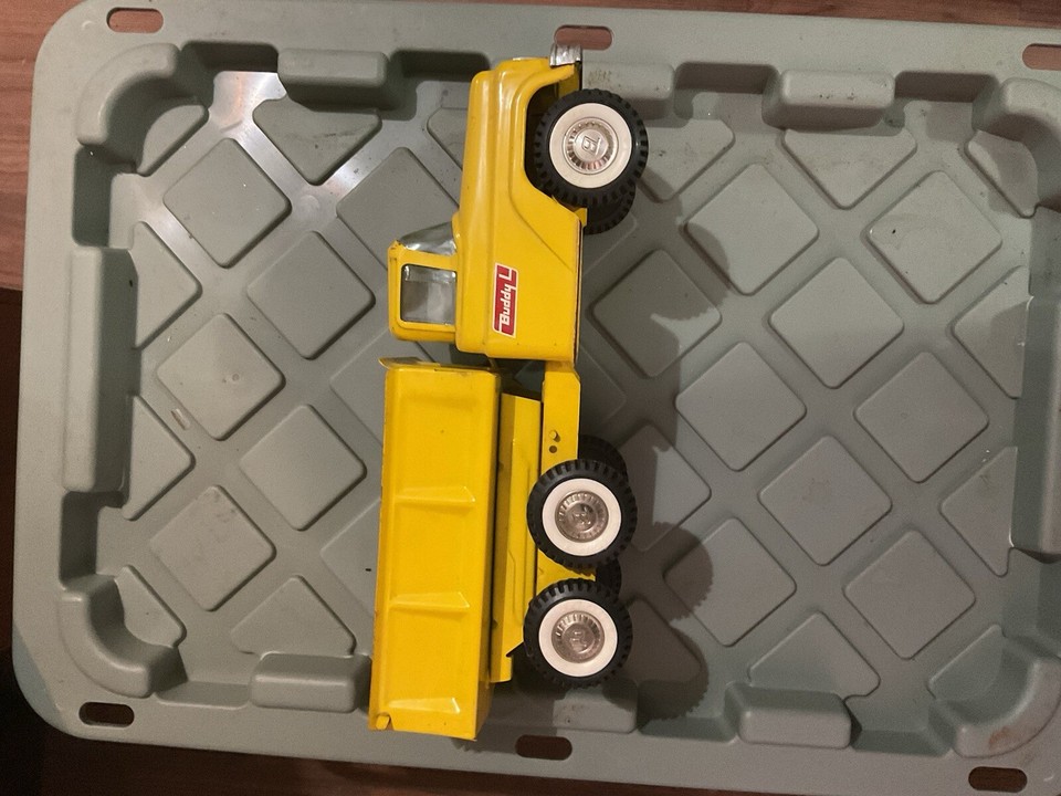 Buddy L Yellow Dump Truck Excellent Condition | eBay