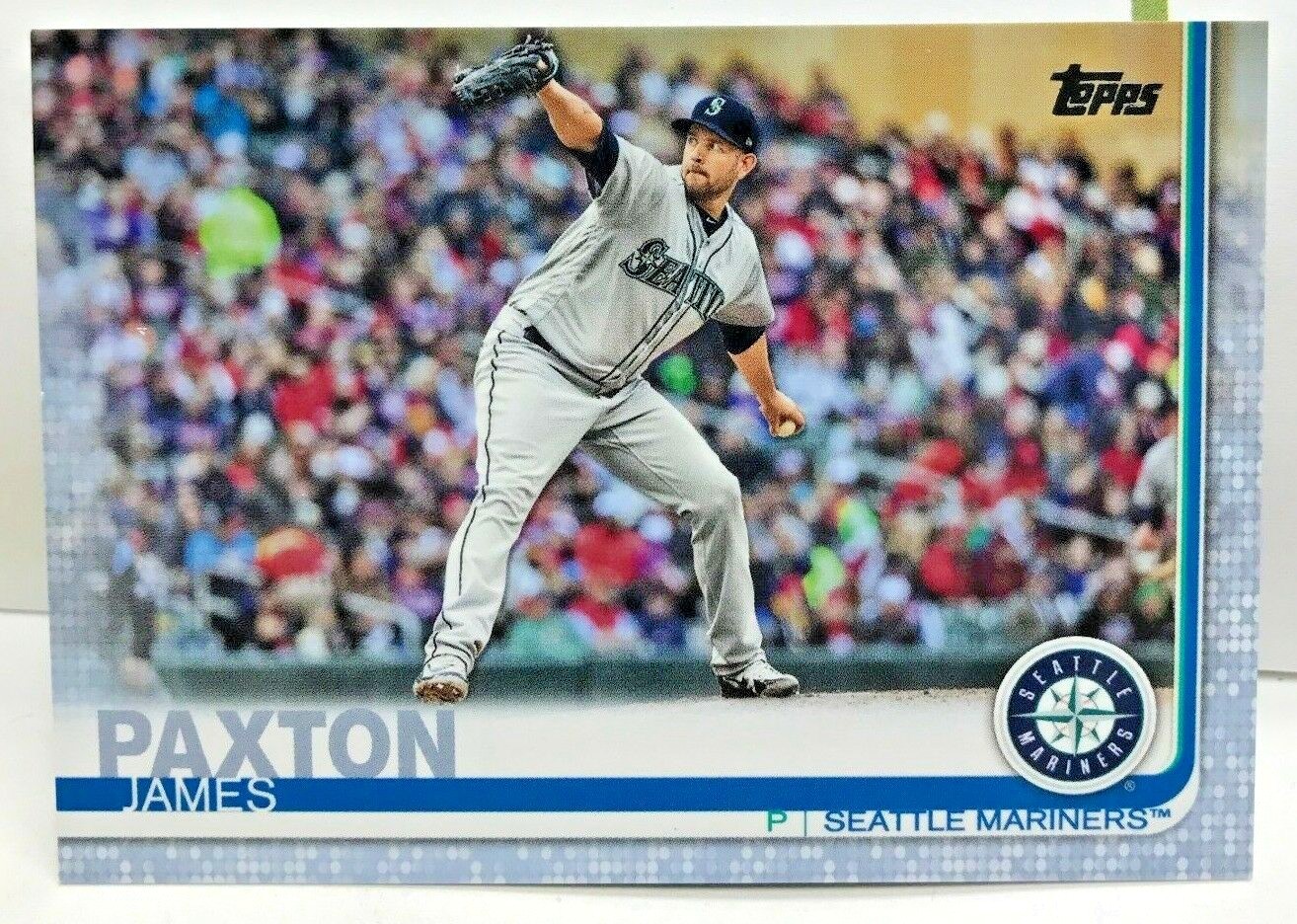 James Paxton 2019 Topps Series 1 #241 Father's Day Powder Blue #d 19/50 ...