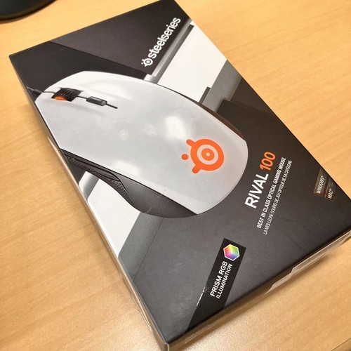 SteelSeries Rival 100 Gaming Mouse White New | eBay