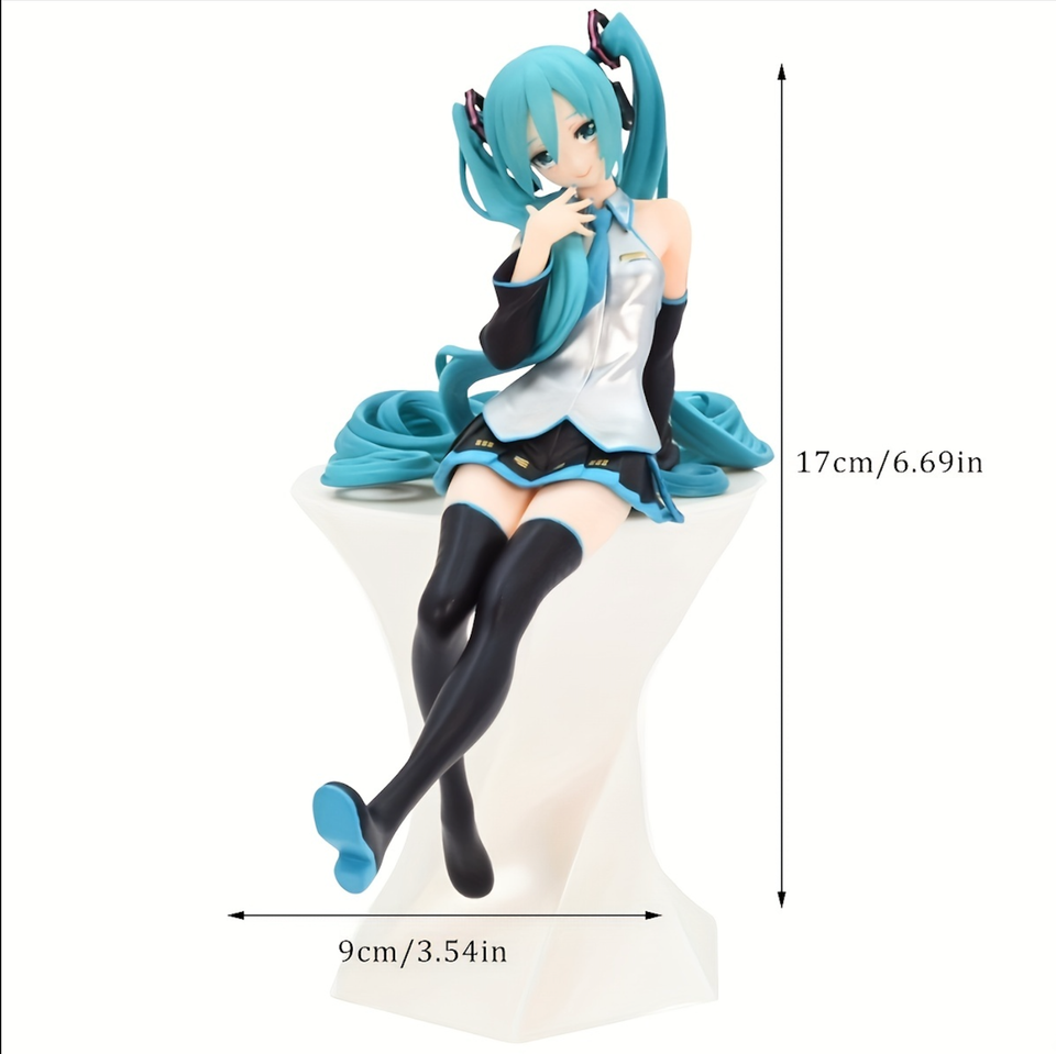 Action Figure Hatsune Miku Vocaloid PVC Statue Toy Gift Collectible ...