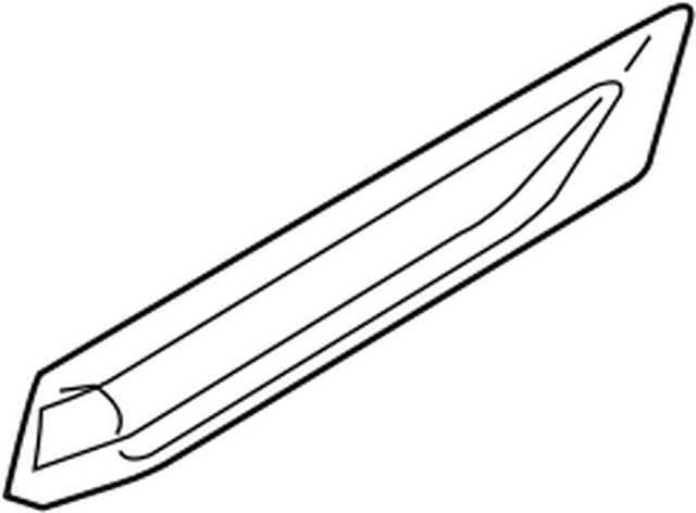 Genuine Mitsubishi Outlander Lower Molding 5757A515 for sale online | eBay