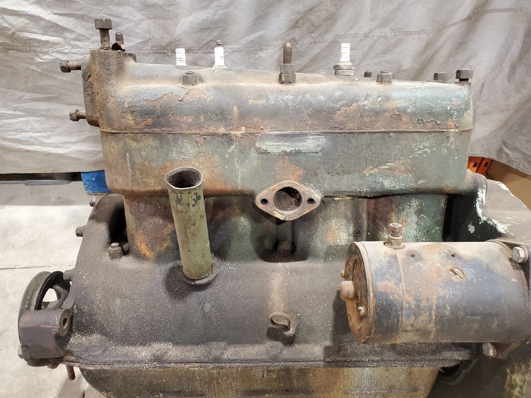 1931 Ford Model A 4 Cylinder Engine Motor Block A 4344325 | eBay