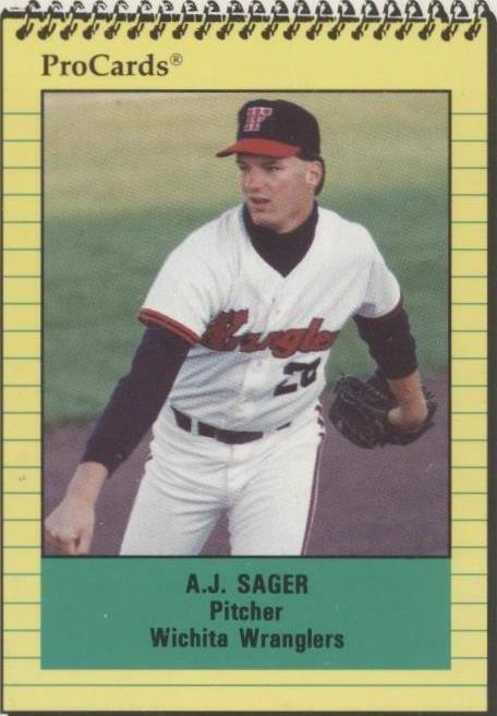 1991 ProCards Minor League - A.J. Sager #2597 (RC) for sale online | eBay