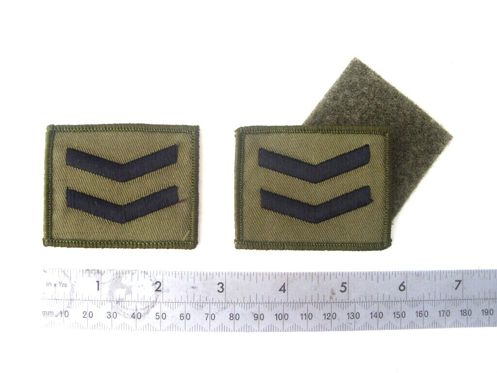 COMMANDO TYPE RANK BADGE - PARA SMOCKS MTP KIT CPL ARMY RM RAF REGT ...