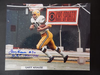 Gary Krause Autographed 8" X 10" Photograph | eBay