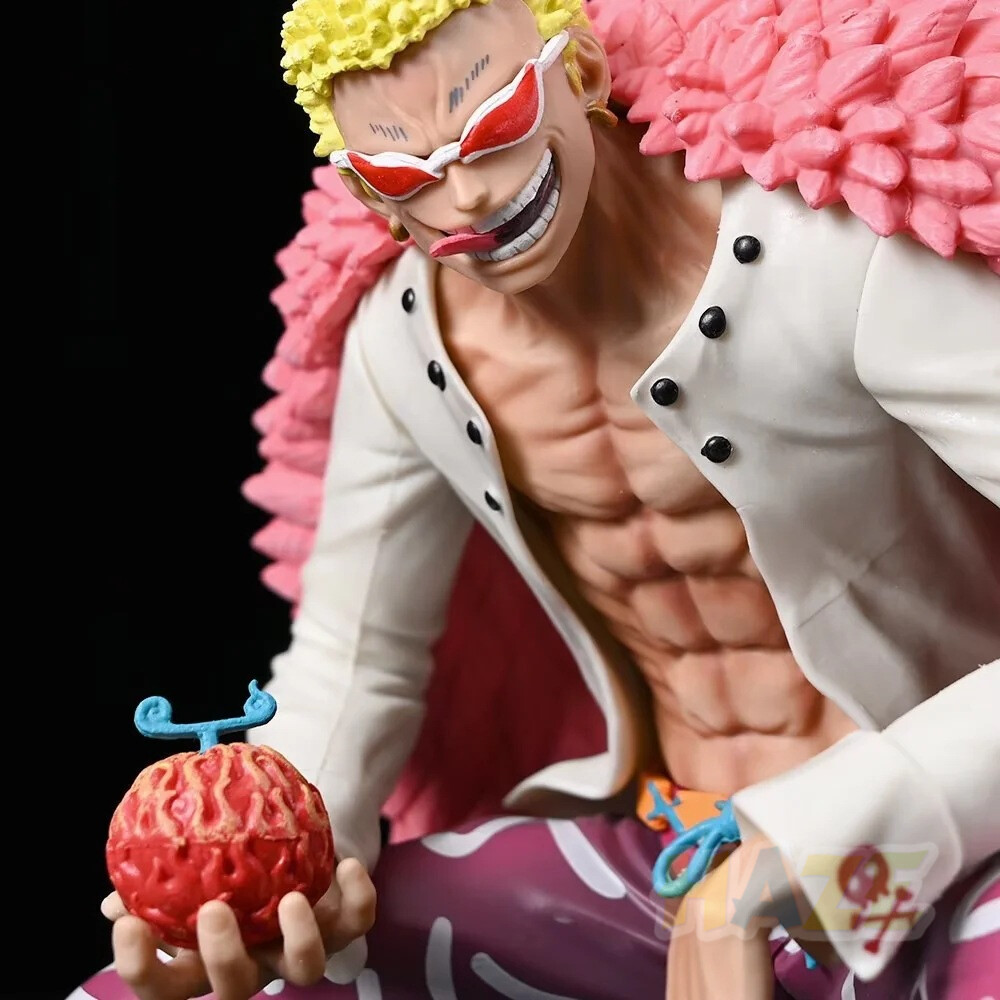 Anime One Piece GK Donquixote Doflamingo Replace Head PVC Figure Model ...