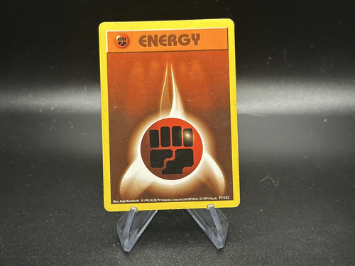 Fighting Energy - 97/102 Base Set - WOTC Unlimited - Pokémon TCG | eBay