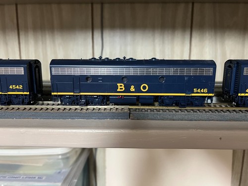 Athearn Genesis B&O F7B Locomotive #5446 HO Scale | eBay