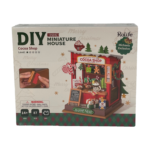 Rolife DIY Cocoa Shop Miniature House DS042 Michaels Exclusive Sealed | eBay