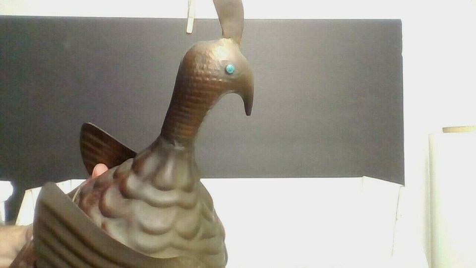 antique ARTS n CRAFTS COPPER " FIRE BIRD " VAN-ART USA | eBay