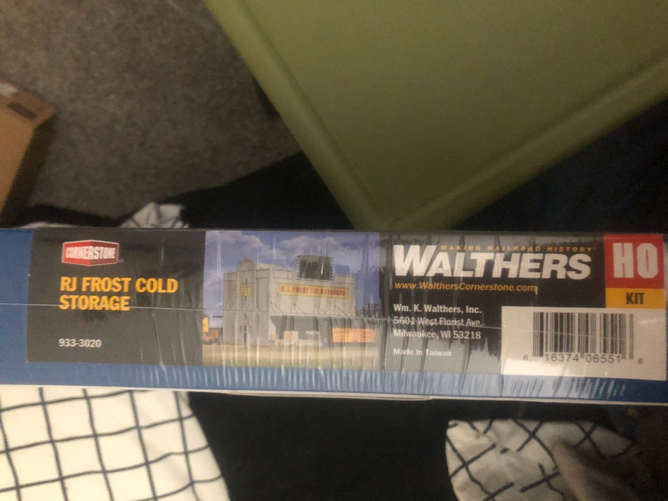 HO SCALE WALTHERS / CORNERSTONE 'RJ FROST COLD STORAGE' 933-3020 | eBay