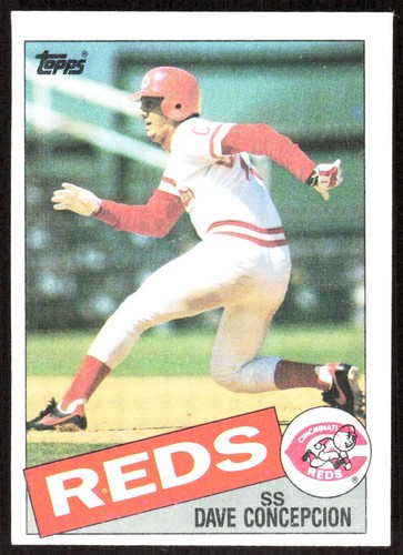 1985 7379A Topps Dave Concepcion Cincinnati Reds #515 | eBay