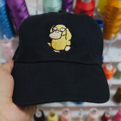Psyduck Anime Embroidered Cap Dad Hat | eBay