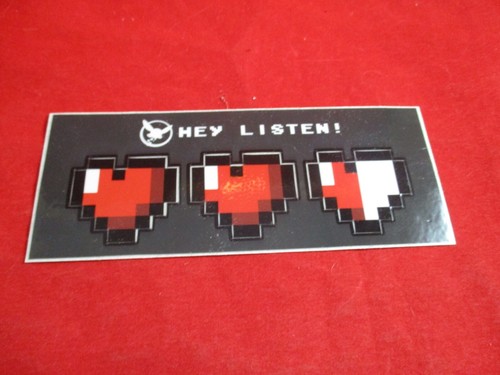 "Hey Listen!" Navi from The Legend of Zelda Heart Container Sticker ...