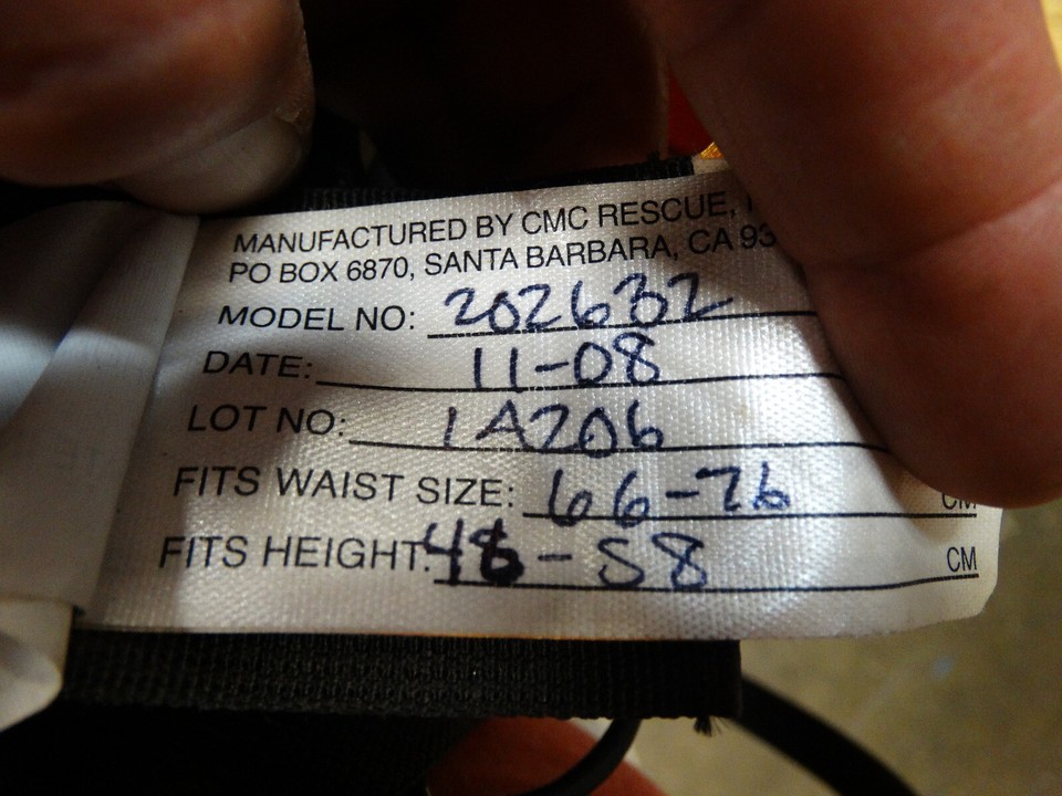 CMC/ROCO Work/Rescue No Step Harness | eBay