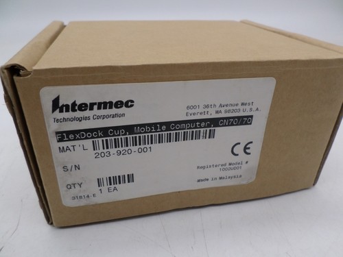Honeywell Intermec FlexDock Cup for CN70 CN75 Mobile Computer 203-920-001 | eBay