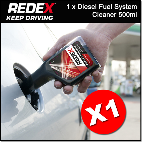 1x Redex Diesel Injector Cleaner Fuel System Additive Treatment 500ml ...