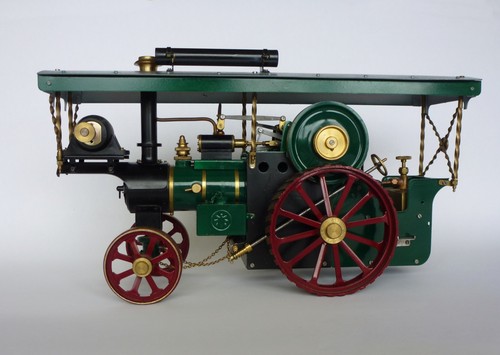 Live Steam D. R. Mercer Showman’s Traction Engine. Miniature Scale ...