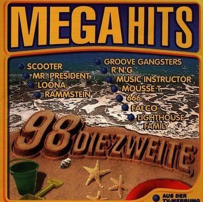 Mega Hits 98 Die Zweite Doppel CD Album Europop Various Artists ...