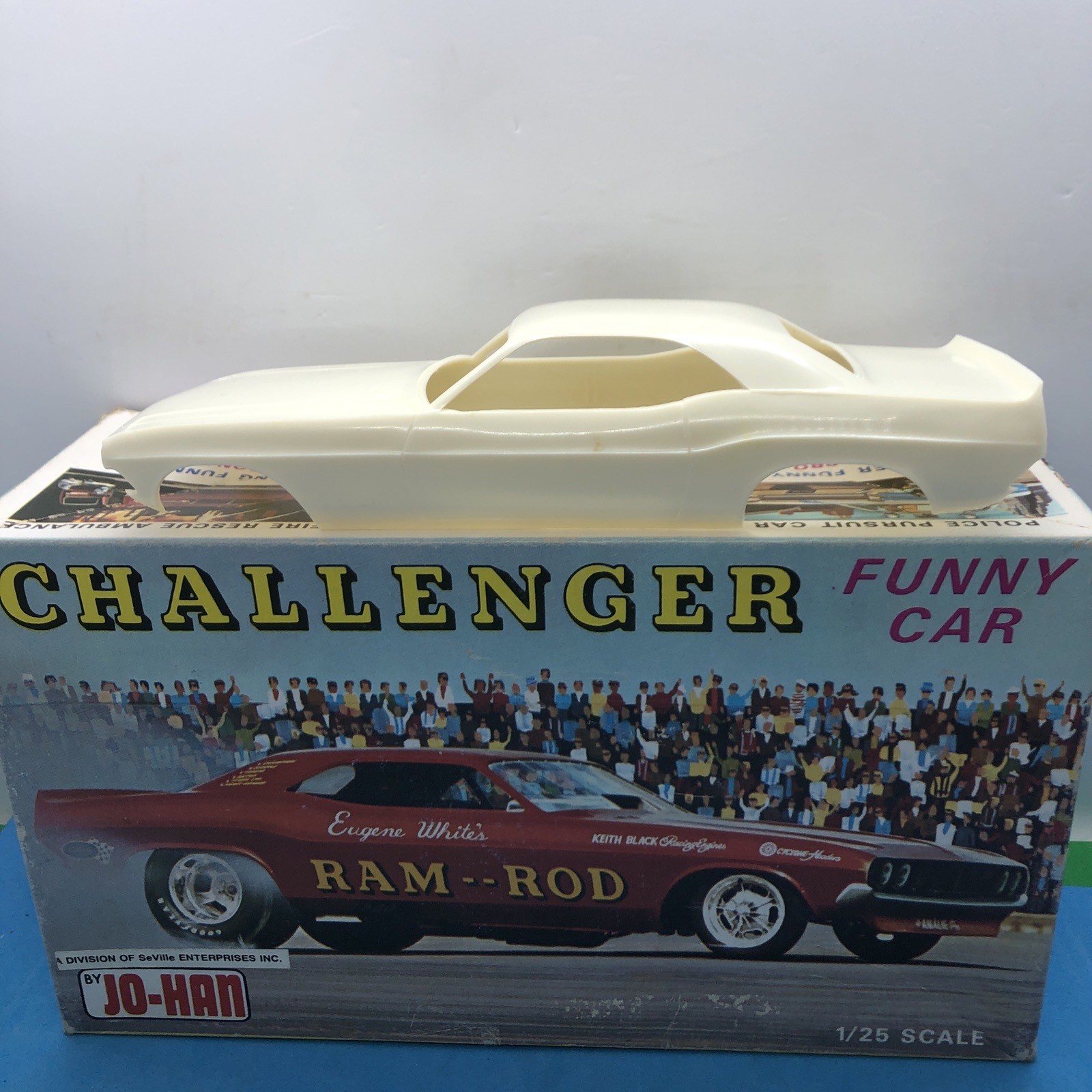 JoHan Dodge Challenger Funny Car HARD BODY Only Slot Car? 1:25 LBR ...