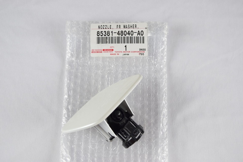 GENUINE LEXUS RX330 RX350 WHITE RIGHT HEADLIGHT WASHER NOZZLE 85381 ...