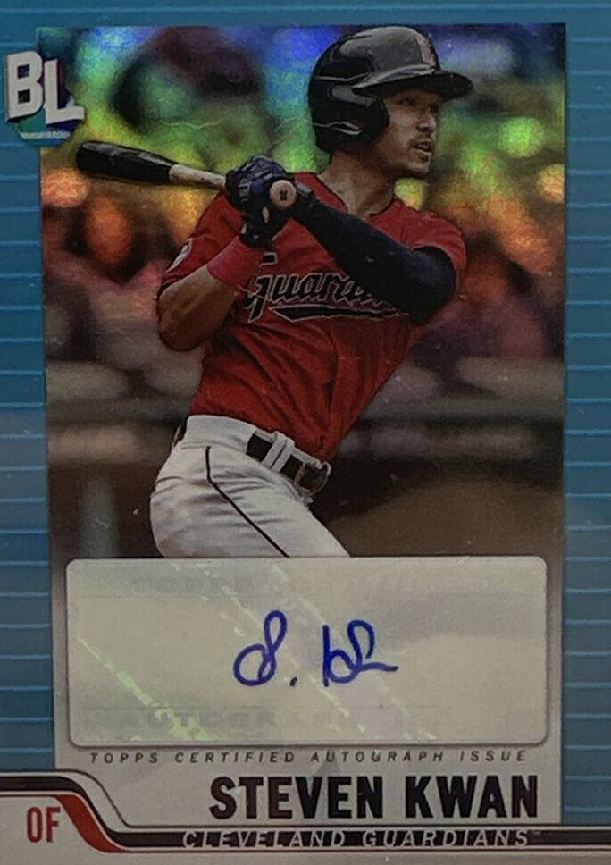2023 Topps Big League - Big League Autographs Blue Foil #BLA-KWN Steven ...